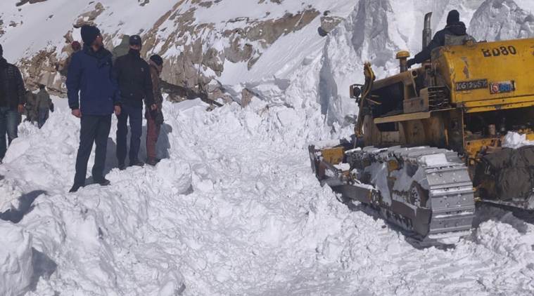 Khardung La avalanche: 10 civilians feared dead, rescue operations ...