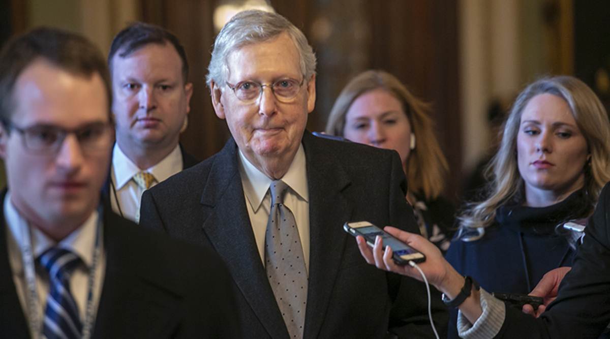 After Biden Win Senates Mcconnell Says Trump Has Right To Challenge
