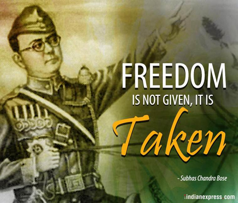 Netaji Subhash Chandra Bose Jayanti Quotes, Speech, famous Thoughts ...