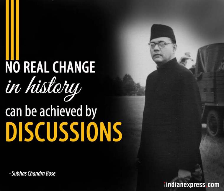 Netaji Subhash Chandra Bose Jayanti Quotes, Speech, famous Thoughts ...