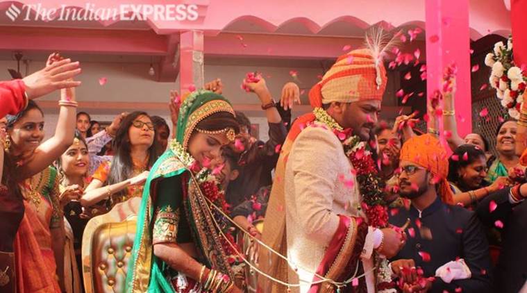 Hardik Patel ties the knot at simple temple ceremony | India News - The ...