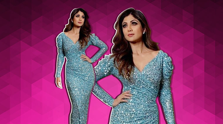 Shilpa Shetty rings in the New Year looking gorgeous as ever in a blue ...
