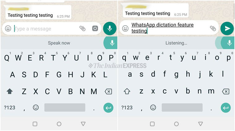 WhatsApp messages no longer need to be typed; but dictation is just ...