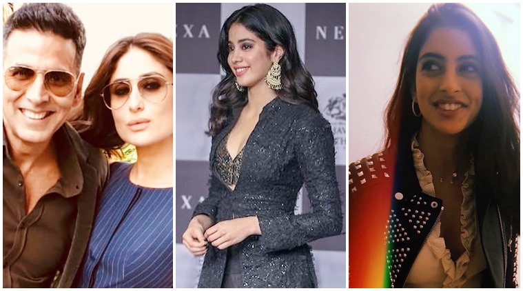 Have you seen these photos of Akshay Kumar, Janhvi Kapoor and Navya ...