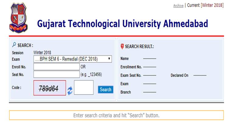 Gujarat GTU diploma results declared, here’s how to check | Education ...