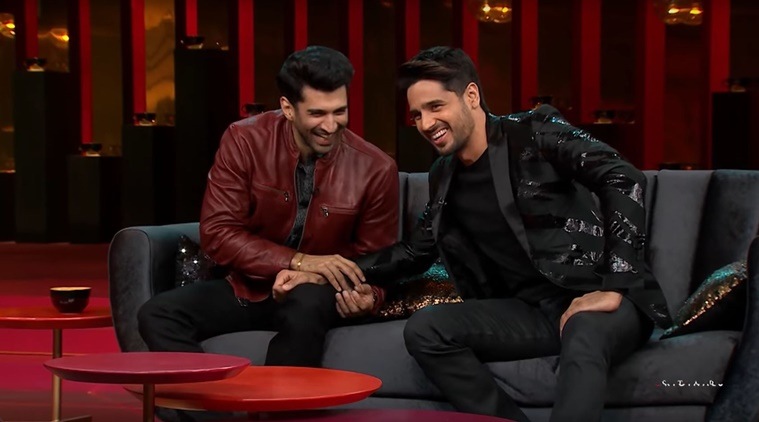 Koffee With Karan 6 Preview Gym Buddies Sidharth Malhotra And Aditya