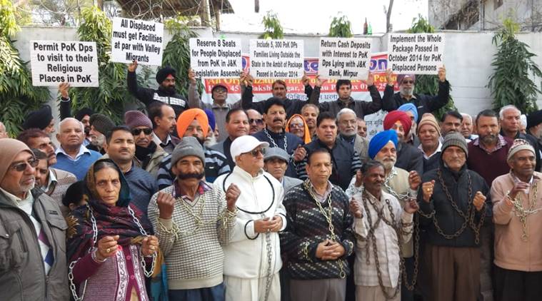 J&K: Ahead of PM Modi’s visit, PoJK refugees hold protest to highlight ...