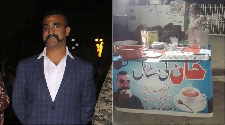 Pakistan tea seller uses IAF pilot Abhinandan Varthaman’s photo in ...