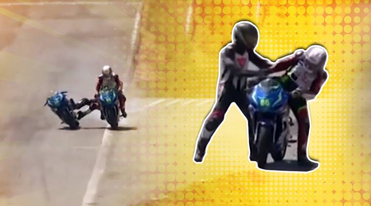 Watch: Costa Rica motorbikers break into a fight amidst race; suspended ...