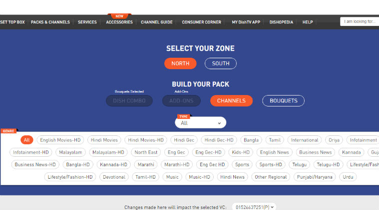 Dish TV DTH channels selection: How to choose channels, modify packs ...