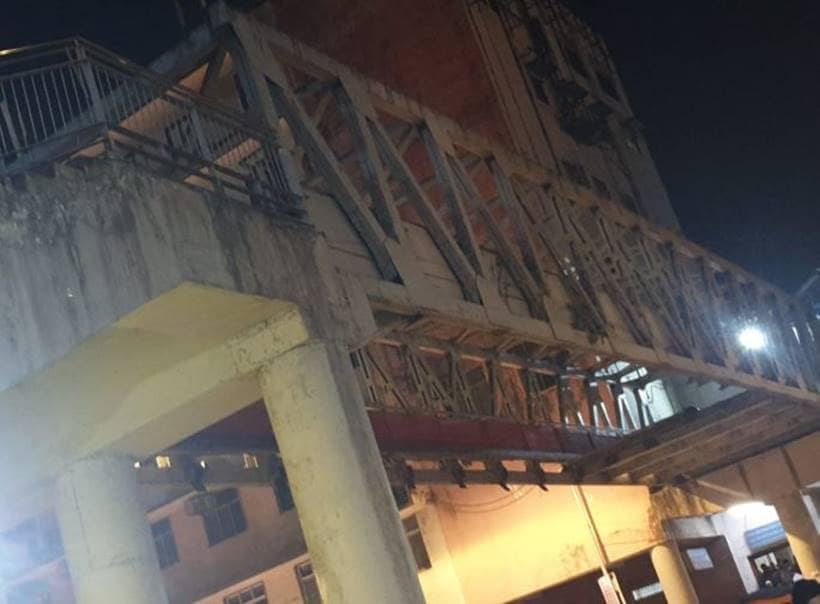 Mumbai CST bridge collapse claims several lives, at least 30 injured ...
