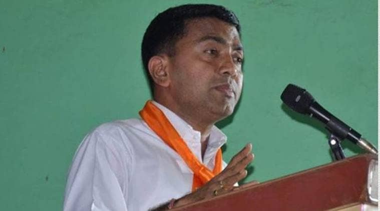Pramod Sawant sworn in as Goa CM | India News - The Indian Express