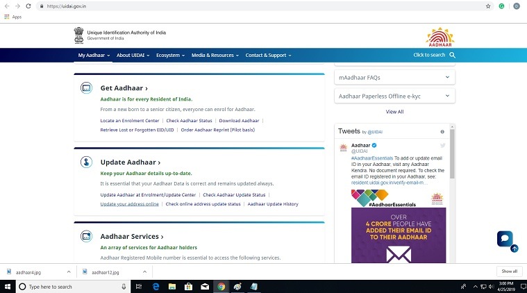 Aadhaar Card Update: How to Update Aadhaar Card Details Online