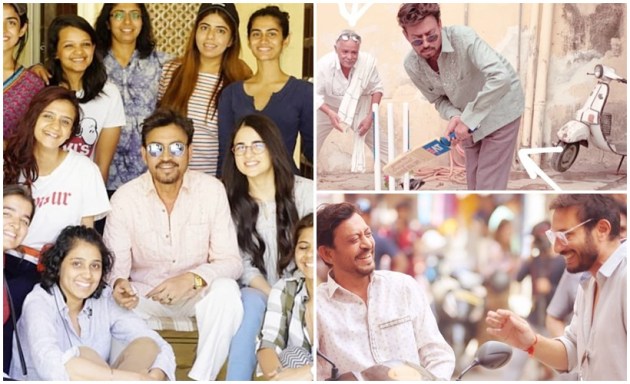 On the sets of Irrfan Khan’s Angrezi Medium | Entertainment Gallery ...
