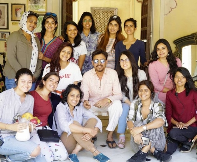 On the sets of Irrfan Khan’s Angrezi Medium | Entertainment Gallery ...
