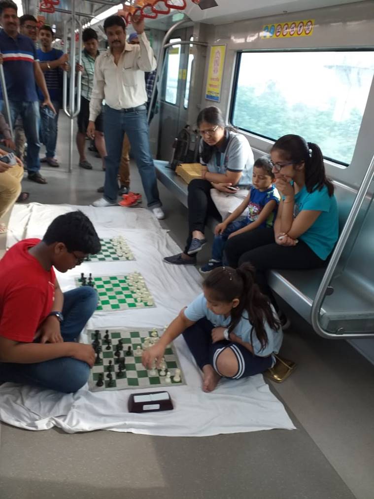 These kids just had a game of chess on the metro train to show one can ...