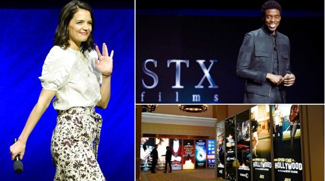 Inside CinemaCon 2019: Chadwick Boseman, Dave Bautista, Katie Holmes ...