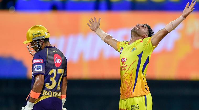 IPL 2019, CSK vs KKR report: Deepak Chahar, spinners help maintain CSK ...
