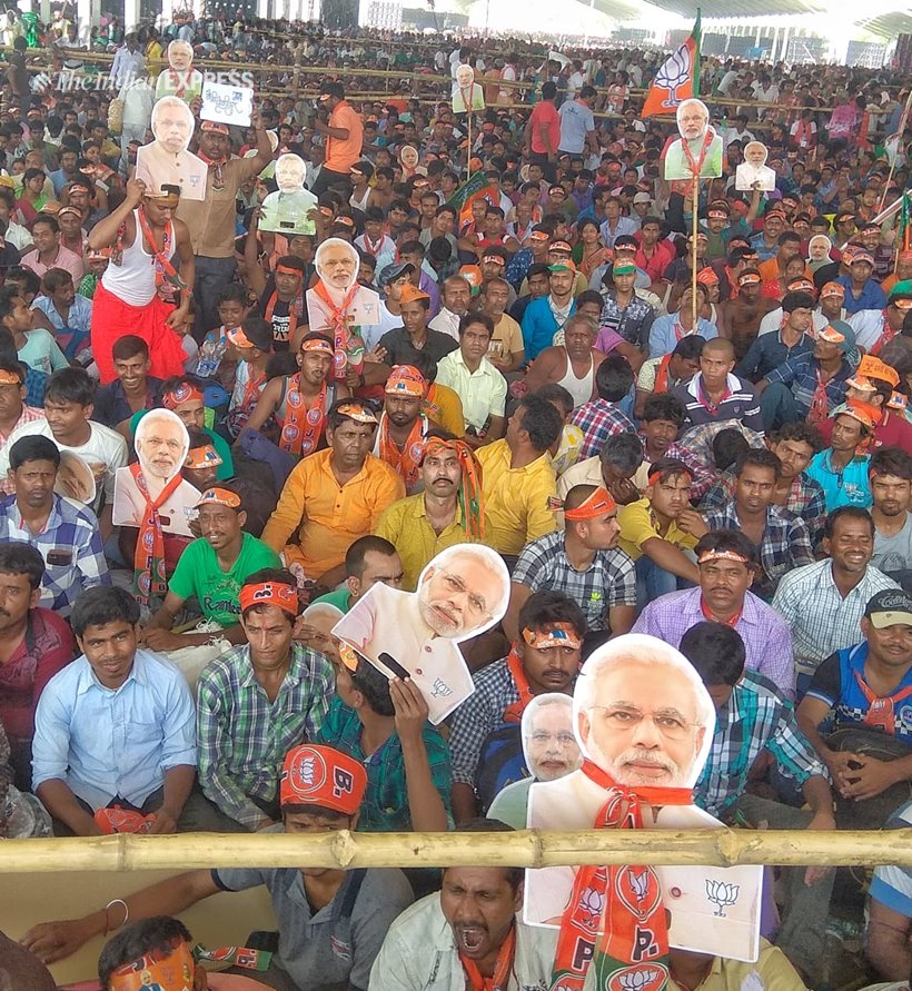PM Modi holds rally in Kolkata’s Brigade ground | India News News, The ...