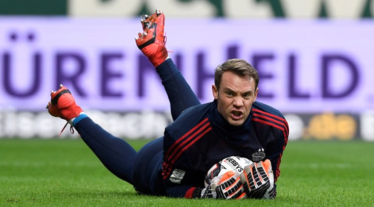 Bayern Munich goalkeeper Manuel Neuer out for two weeks with calf ...