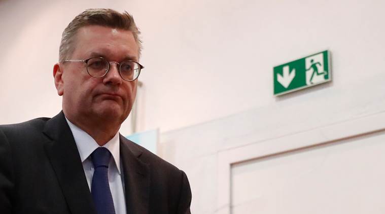 German FA boss Reinhard Grindel quits over expensive gift | Football ...