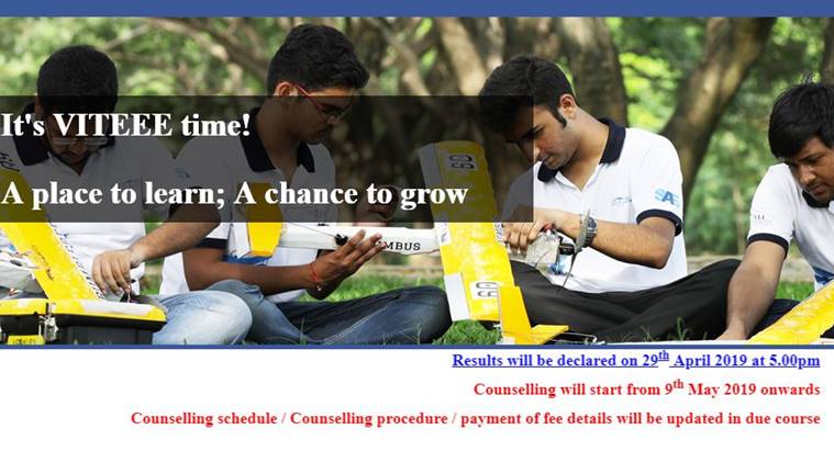 VITEEE Result 2019 Date: VIT Entrance Exam Results 2019 to be released ...
