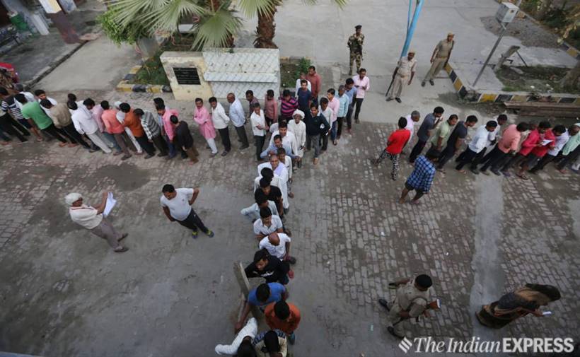 Voters throng polling booths as Phase 1 of Lok Sabha elections ends ...