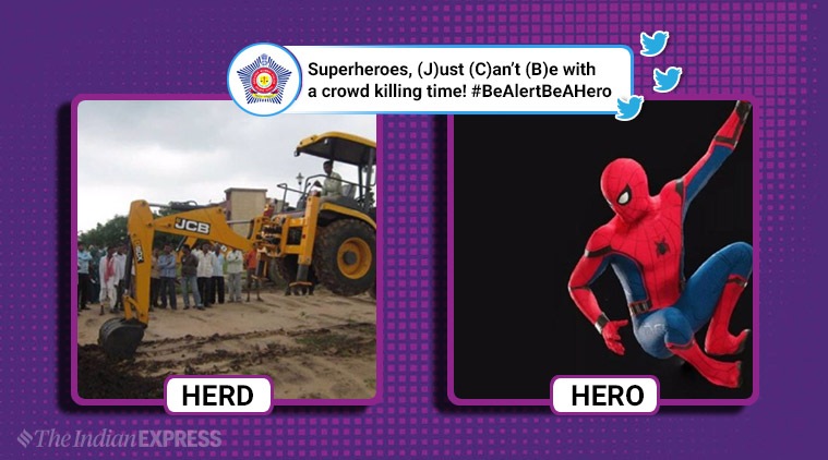 Mumbai and Nagpur Police give the JCB memes a meaningful twist ...