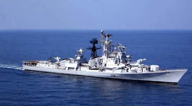 Indian warships take part in international maritime defence exhibition ...
