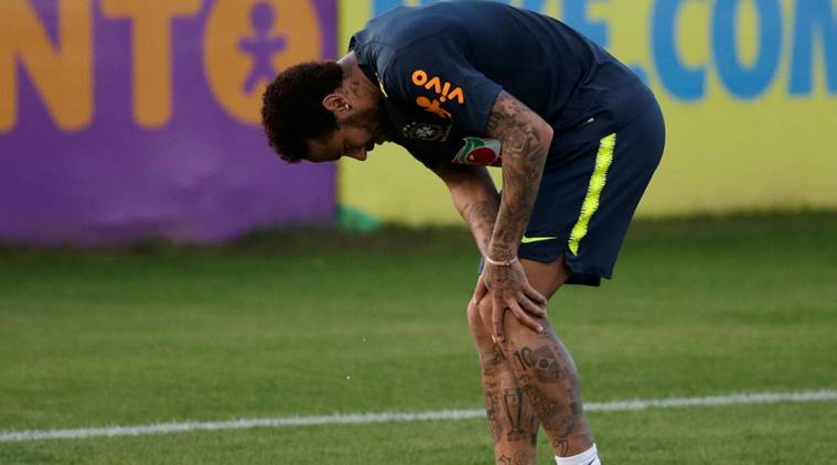 Copa America 2019: Neymar’s knee makes him sit out Brazil training ...