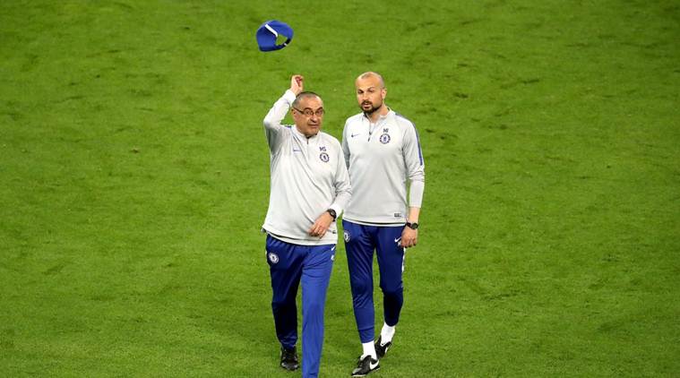 WATCH: Chelsea’s Maurizio Sarri storms off on eve of UEFA Europa League ...