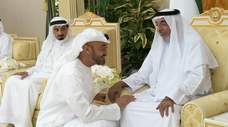 Images show rarely seen UAE ruler greet sheikhs for Ramadan | World ...