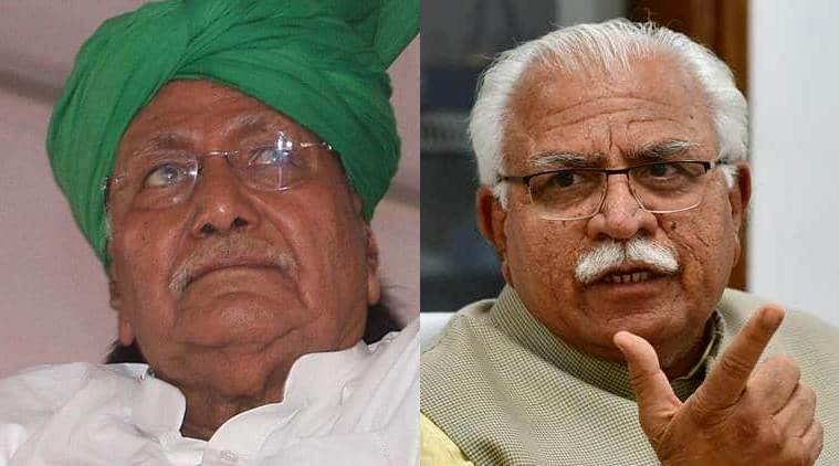 Om Prakash Chautala equates Khattar with ‘useless animal’, Haryana CM ...