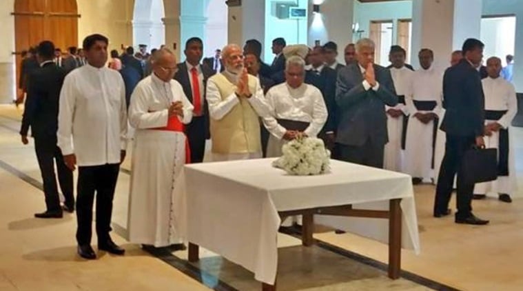 PM Modi pays tribute to Easter attack victims in Sri Lanka | India News ...