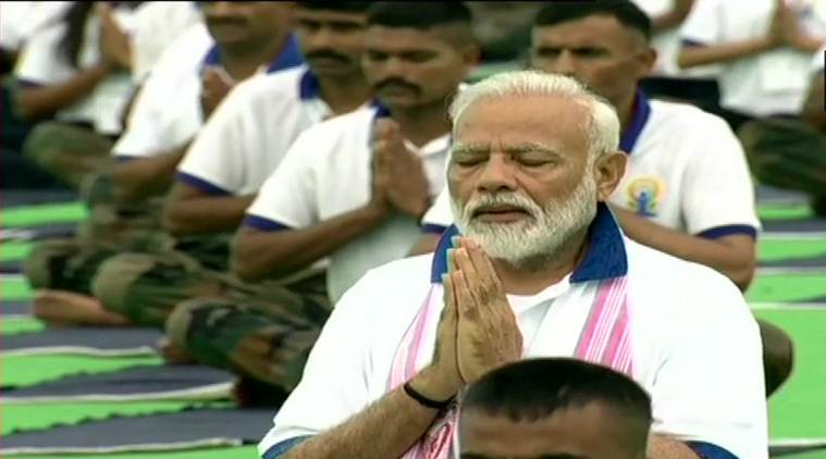 PM Narendra Modi on International Yoga Day: Yoga goes beyond colour ...