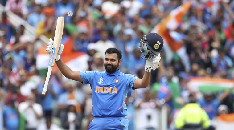A thing of beauty: Rohit Sharma’s lofted straight drive — Gentle ...
