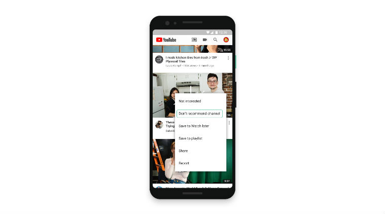 YouTube homepage update gives users more control over video ...