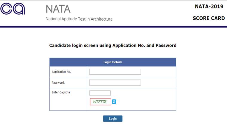 NATA result July 2019 declared: How to download score card | Education ...