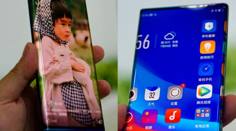 Oppo showcases ‘Waterfall Screen’ with 88-degrees curved edges ...
