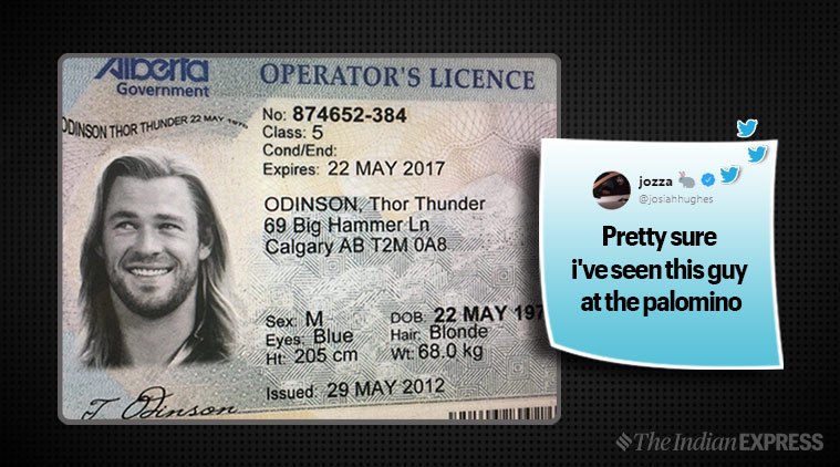 Man caught with fake ID that has Chris Hemsworth’s photo, says his name ...