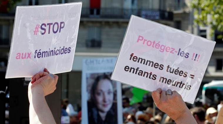 Hundreds protest in Paris against deadly domestic violence | World News ...
