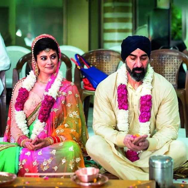 Photos of newlyweds Pooja Batra and Nawab Shah go viral | Entertainment ...