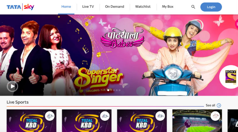 Tata Sky Web Version launched, here’s how to watch live TV online ...