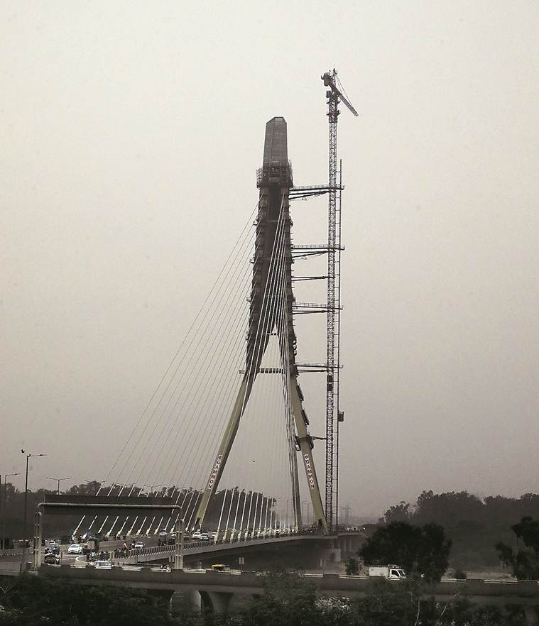 99% work on Delhi’s Signature Bridge viewing deck finished: Official ...
