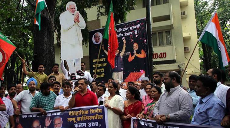 Article 370 ‘scrapped’: BJP supporters celebrate across the country ...