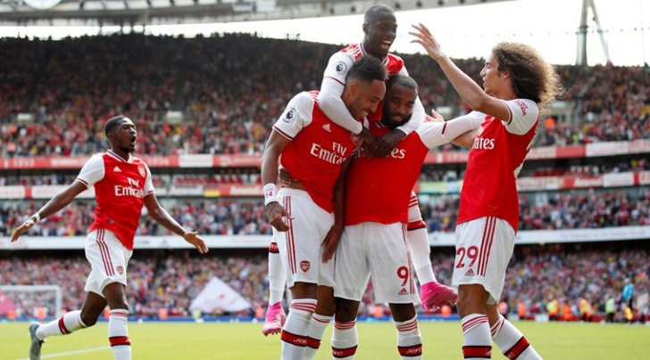 Arsenal trio can match Liverpool’s front three, says Pierre-Emerick ...