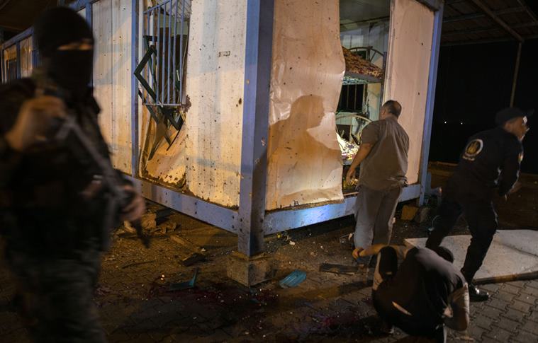 Three officers killed as explosions hit Gaza police checkpoints ...