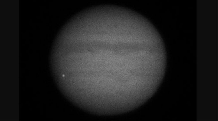 A large asteroid crashed into Jupiter and here are pics to prove it ...