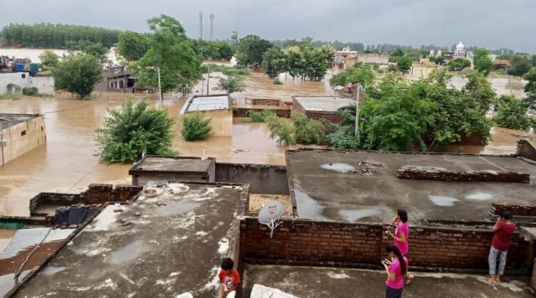 Flood alert in Ludhiana: 60 villages on standby after heavy discharge ...