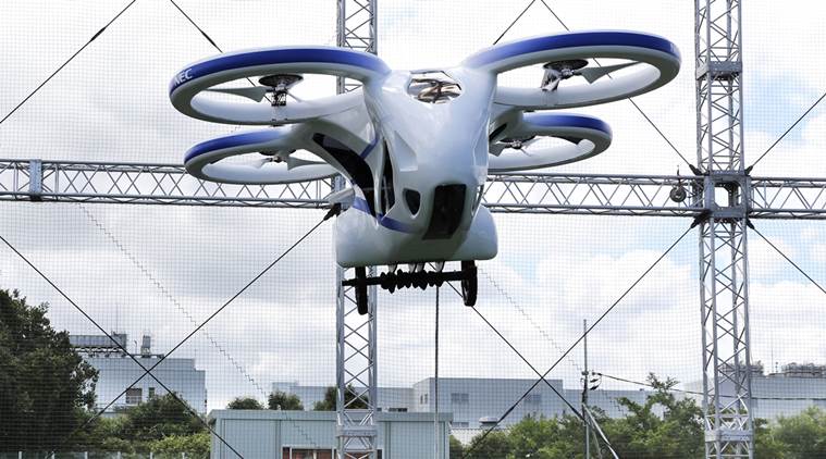 Watch: A new ‘flying car’ hovers steadily for a minute | Technology ...